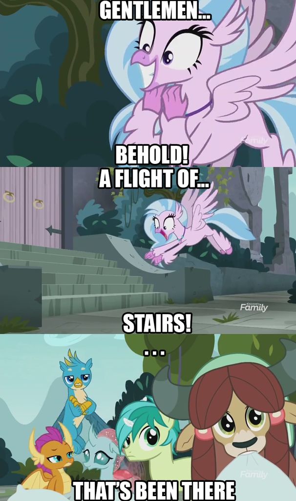 1693481 Safe Edit Edited Screencap Screencap Gallus Ocellus Sandbar Silverstream
