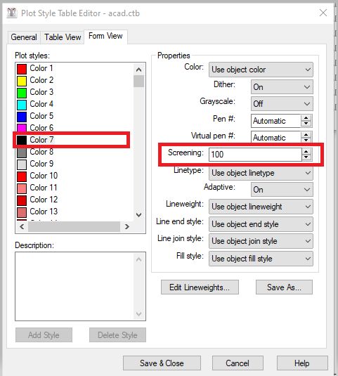 Drawing Objects Do Not Plot And Are Missing From Print Preview In Autocad Products Autocad