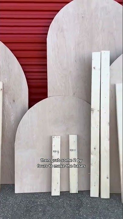 Lets Build Some Backdrop Arches Shorts In 2024 Wooden Backdrops Diy Backdrop Stand Wall