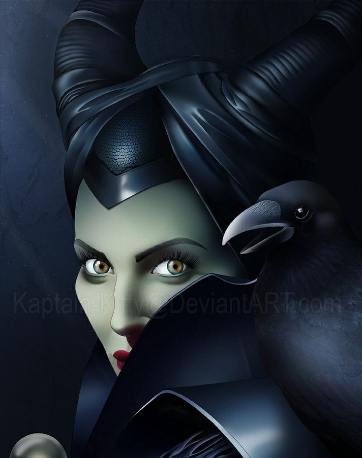 By Kaptain Kitty On Deviantart Maleficent Disney Fan Art Villains Disney Villains Art