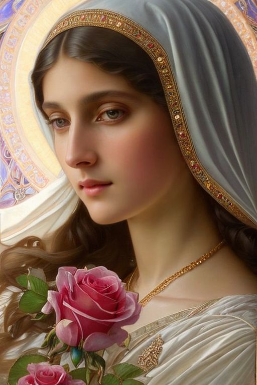 Prayer To Our Lady Mystical Rose Mother Mary Images Jesus And Mary