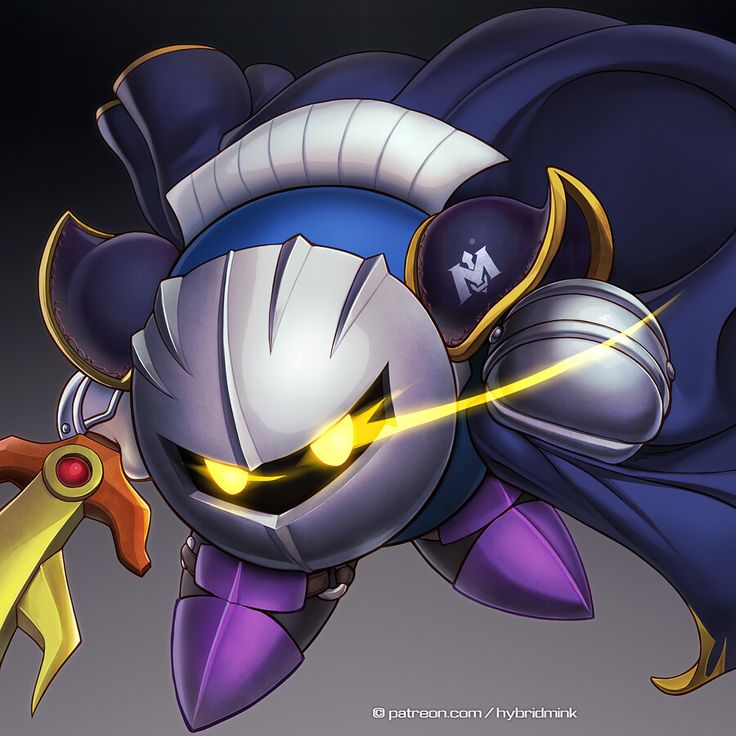 Meta Knight Avatar Hybridmink Meta Knight Kirby Character Super Smash Bros