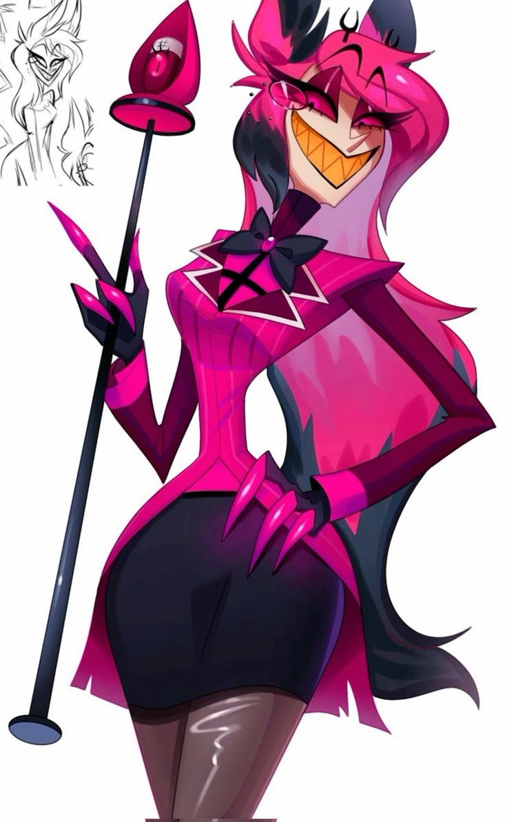 Female Alastor In 2024 Hotel Art Alastor Hazbin Hotel Really Cool Drawings