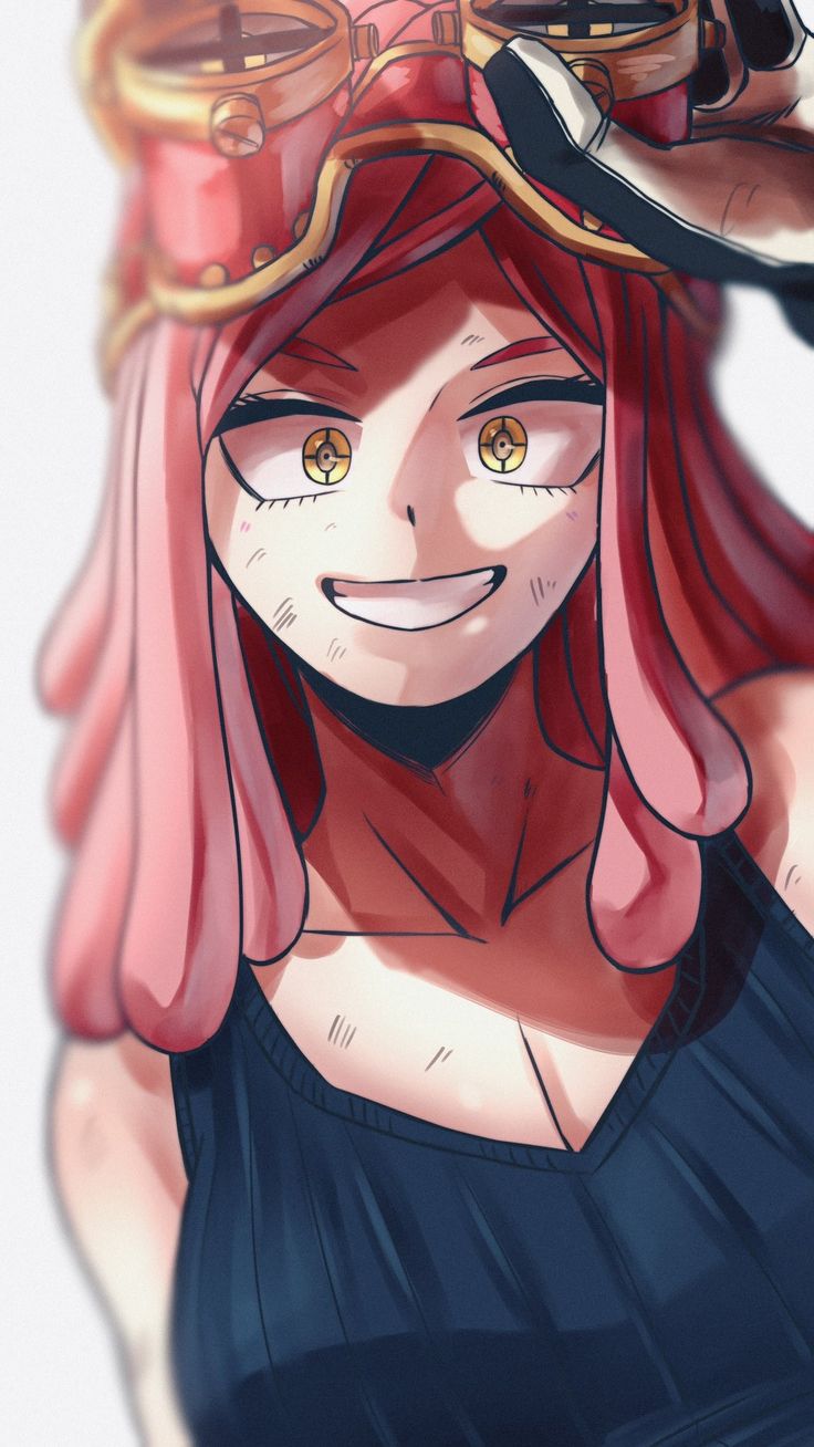 Save And Follow Hatsume Mei • My Hero Academia • Boku No Hero Academia Anime Girl Hero Girl