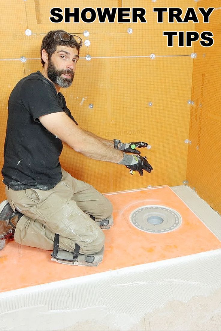 Schluter Shower Tray Tips Shower Remodel Diy Schluter Shower