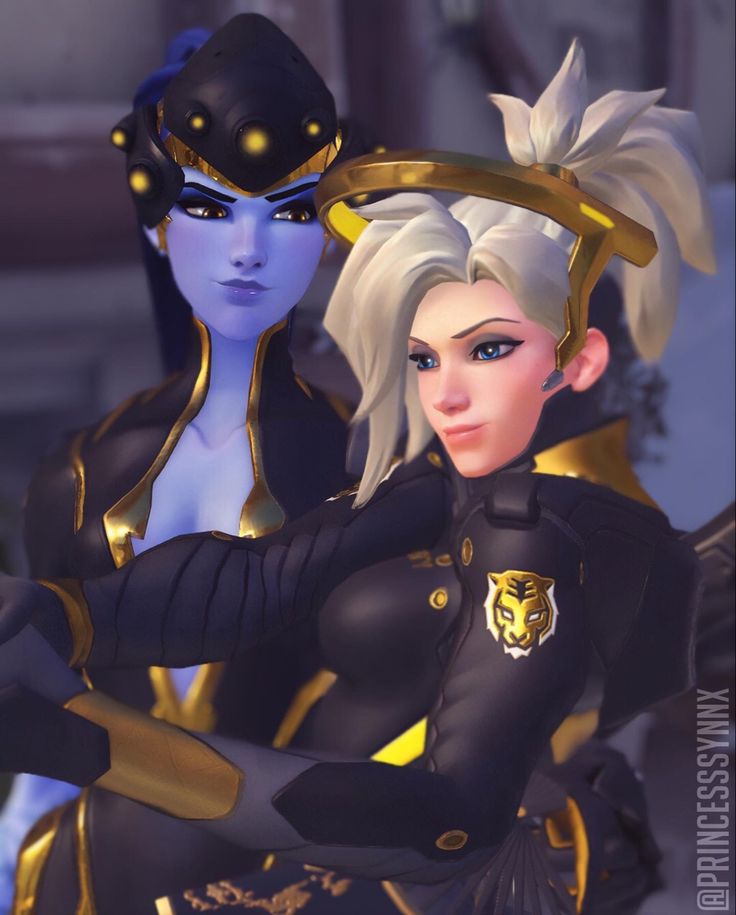 Widowmaker Mercy Mercymaker Игровые арты Герои Игры