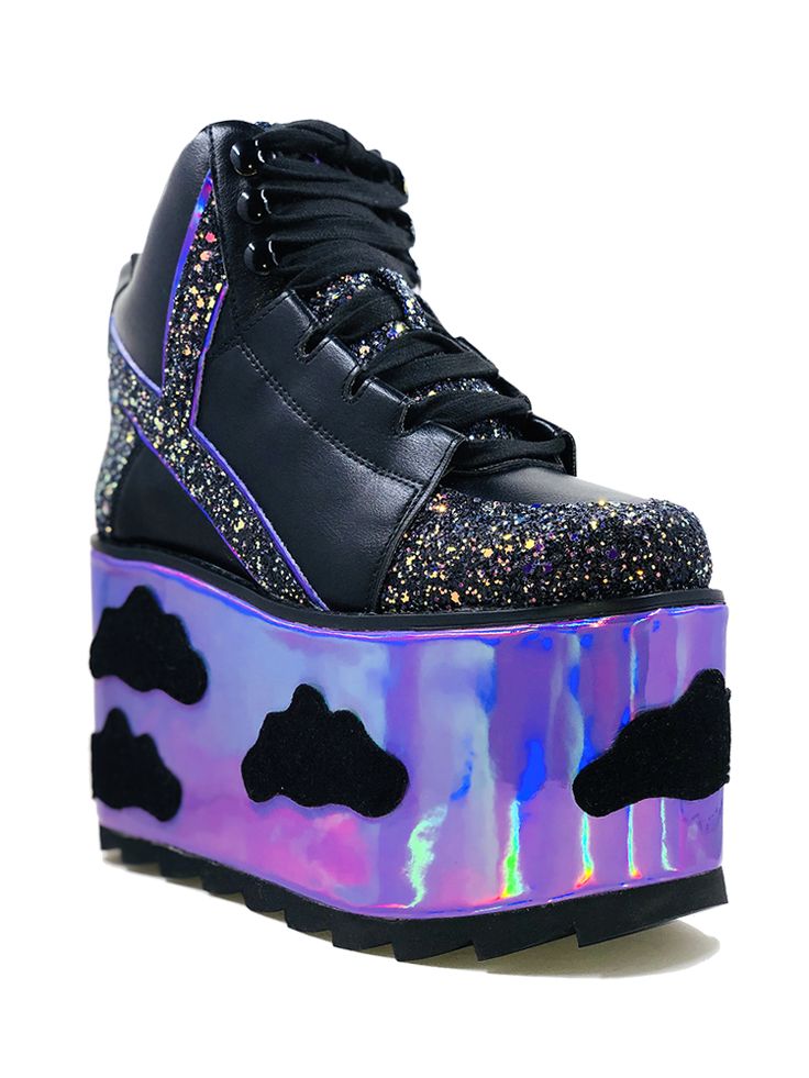 Qozmo Night Sky Goth Shoes Dr Shoes Pretty Shoes Crazy Shoes Me Too Shoes Pastel Goth