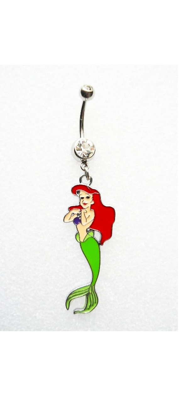 The Little Mermaid Ariel Belly Button Legs
