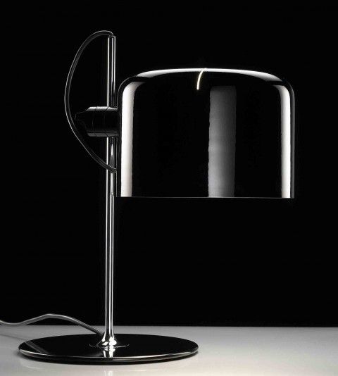 Oluce Coupé Lampe de table Joe Colombo Noir 1968 | Lampes de table ... Oluce Coupé Lampe de table Joe Colombo Noir 1968 | Lampes de table ...