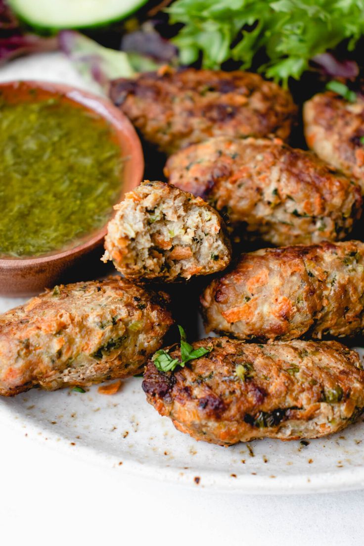 Ginger Cilantro Pork Meatballs Aip Paleo • Heal Me Delicious