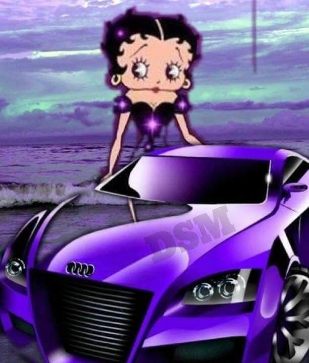 Biker Betty Boop Black Betty Boop Betty Boop Art Betty Boop Cartoon