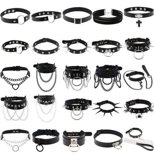 Gothic Choker Necklace Collar Necklace Men Necklace Choker Necklace Outfit Grunge Necklace
