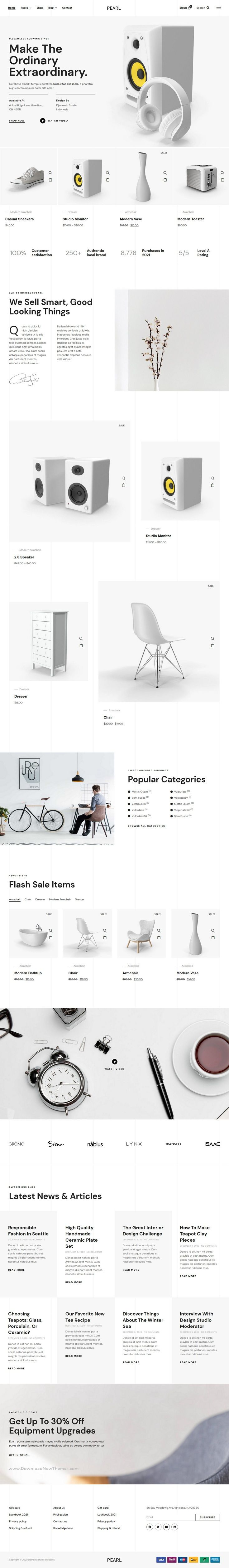 Sleek & Stylish WooCommerce Store Template Kit Sleek & Stylish WooCommerce Store Template Kit