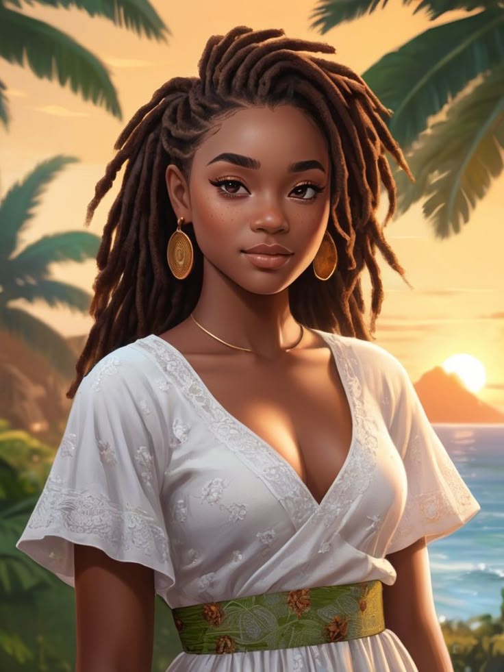 Pin By Tyson Andy On African American Fantasy Art Black Women Art