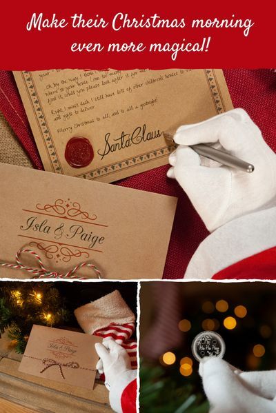 Personalised Letter From Santa Santa Letter Kit Santas Etsy Uk