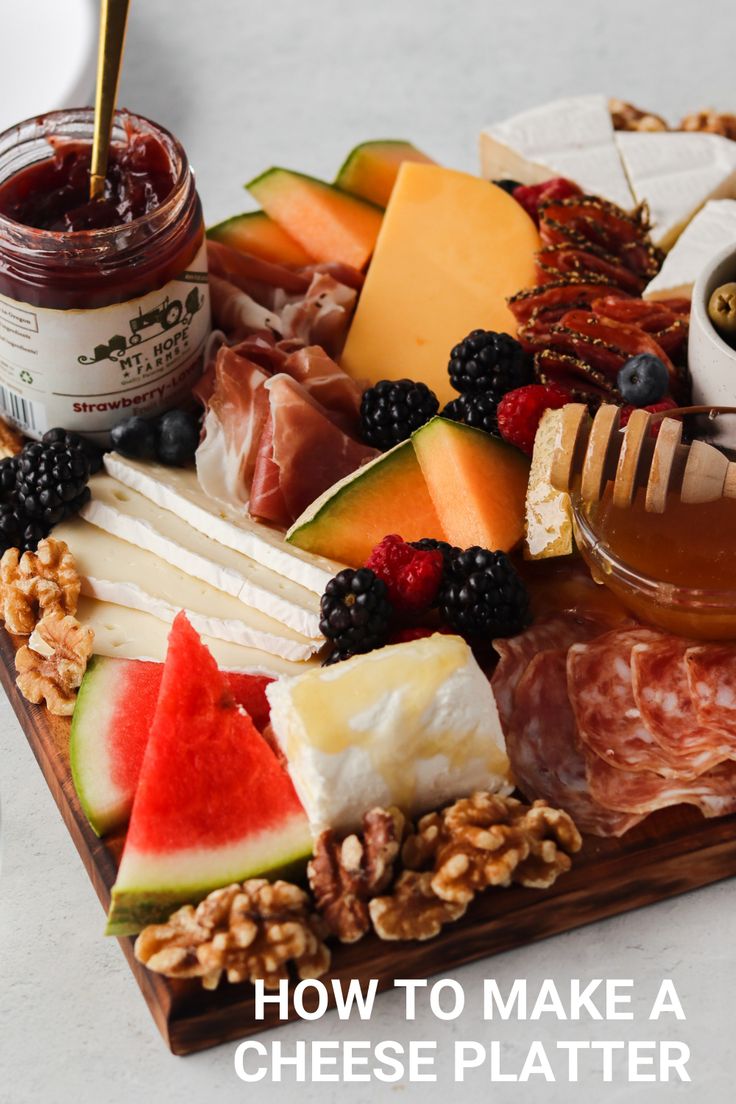 How To Make A Simple Cheese Platter