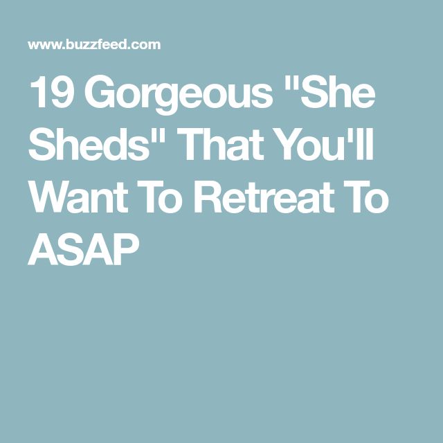 The Words 19 Gorgeous She Sheds That Youll Want To Rereat To Asap