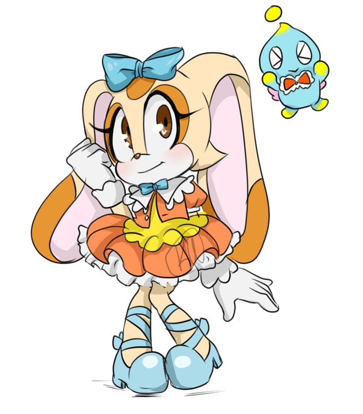 Cream N Cheese By Kuupan Game Character Design Cream Sonic Sonic Fan Art