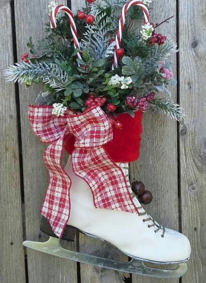 Pin On Christmas Ice Skates