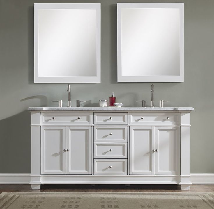 Merrimack 72 Double Bathroom Vanity Set Double Bathroom Vanity
