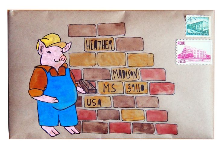 Once Upon A Time Snail Mail — Naomi Loves Mail Art Fun Mail Envelope Art