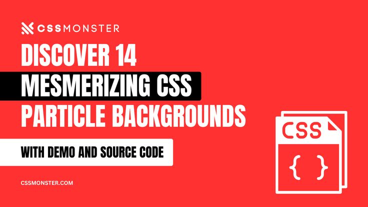 Explore A Curated Collection Of Html And Css Particle Background Code Examples Sourced From
