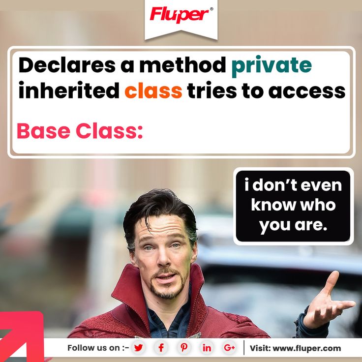 Base Class Reaction When Private Inherited Class Tries To Access