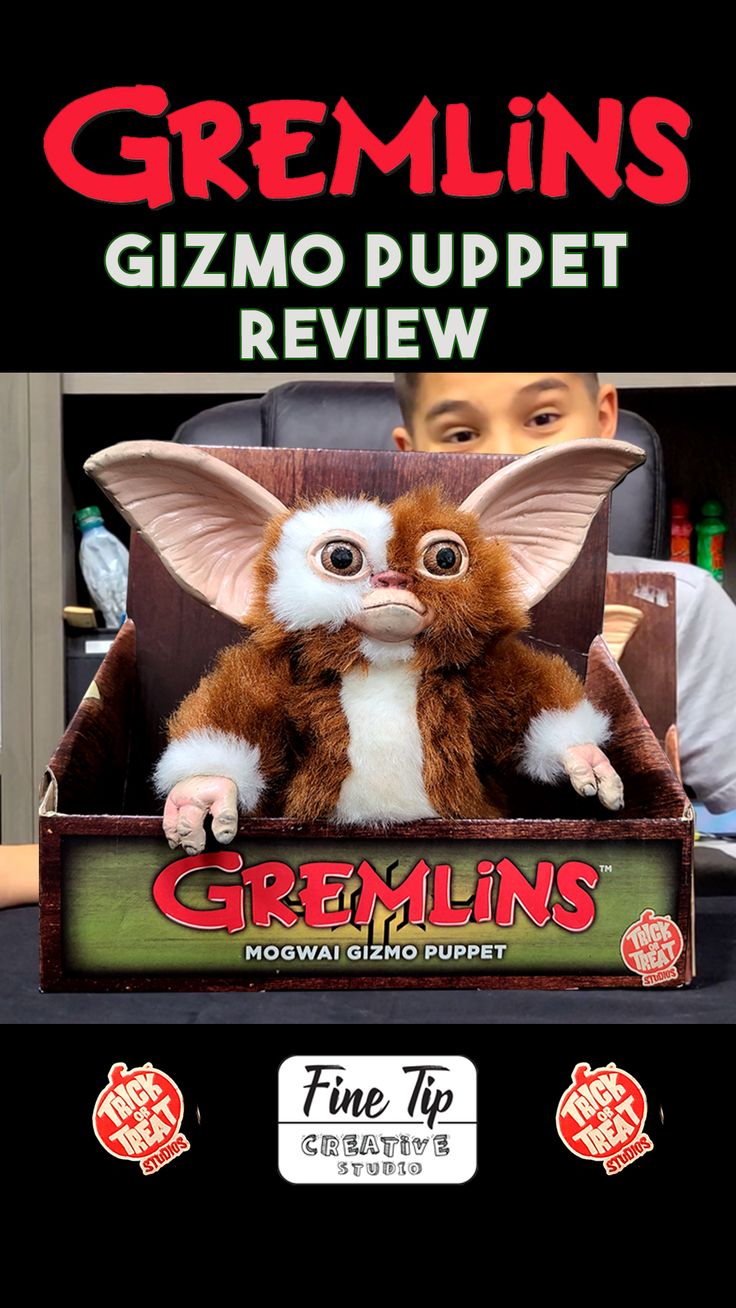Gizmo Gremlins Puppet - The Perfect Collectible Gizmo Gremlins Puppet - The Perfect Collectible