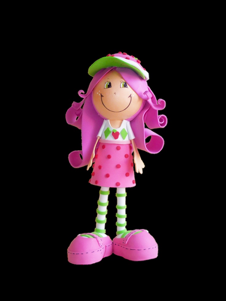Todo A Mano Paso A Paso Rosita Fresita Cake Topper Tutorial Crafts Christmas Ornaments