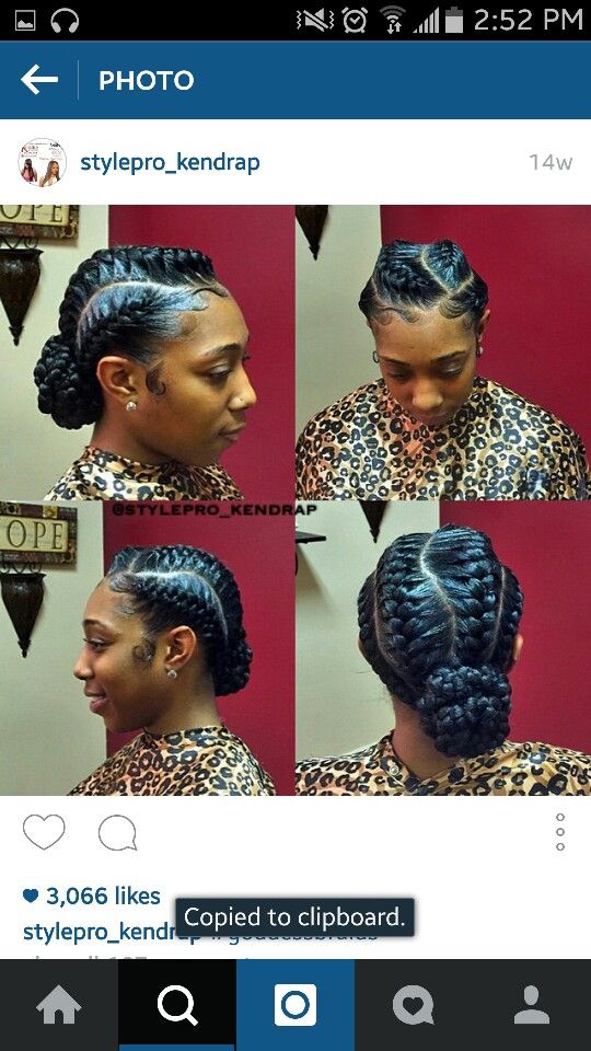 Goddess Braids In A Bun Goddess Braids Hairstyles African Braids Hairstyles Girl Hairstyles