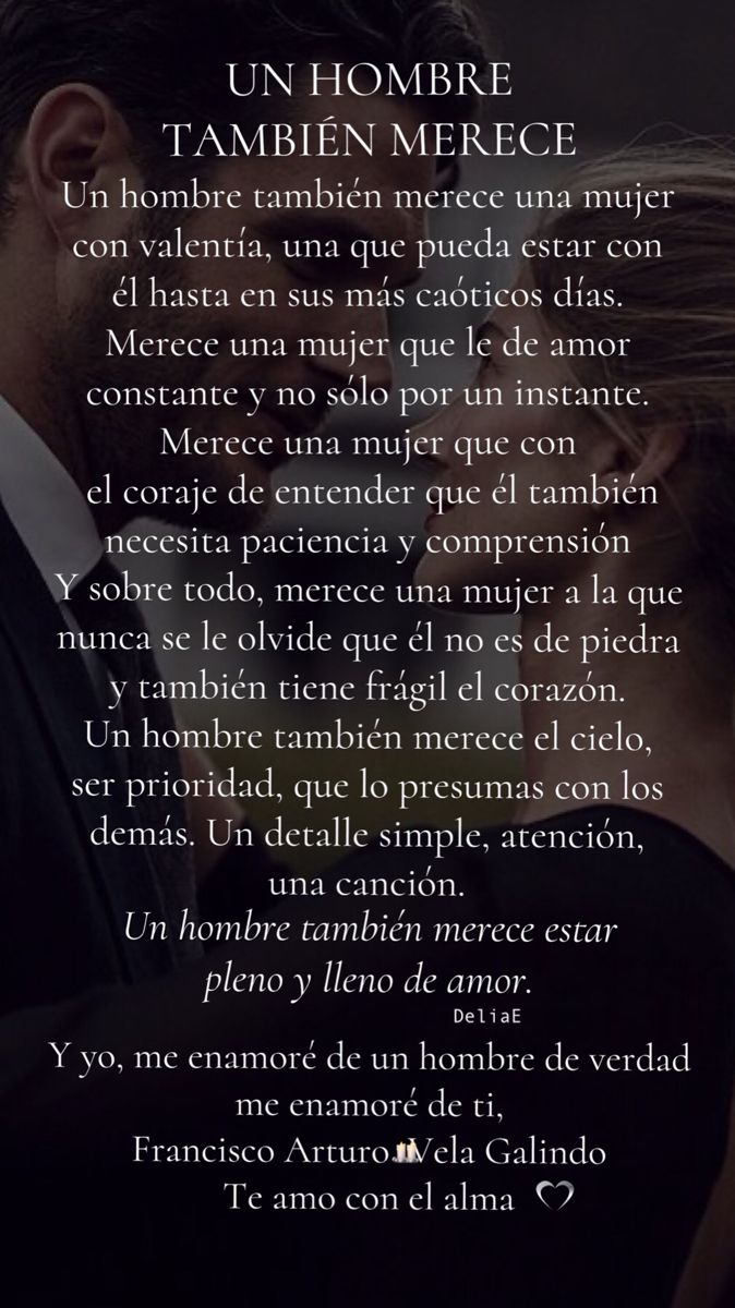 1 4💫me Enamoré De Un Hombre Increíblemente Maravilloso🕯🕯 ️♾ Un Hombre