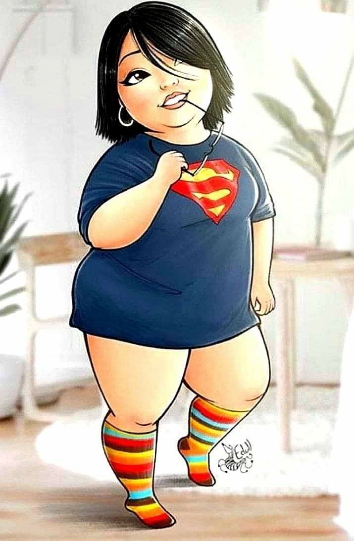 Pin On Amor Pr贸prio 馃憫馃憼 Girl Cartoon Curvy Art Body Positivity Art
