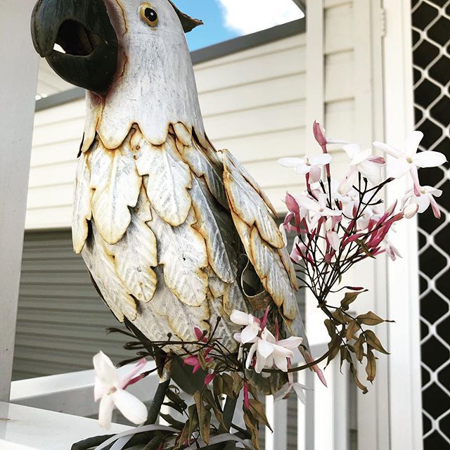 Cute Cockatoo Figurine