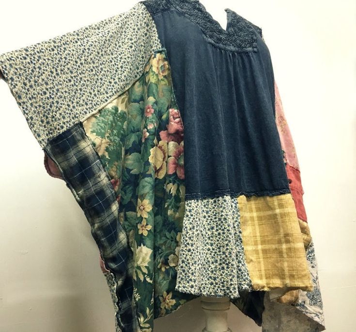 Boho Poncho Tutorial Pdf Sewing Tutorial Sewing Diy For Women Upcycled Sewing Class This Is A
