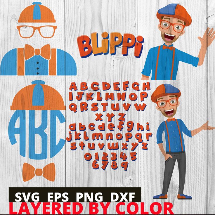 Tools Home Improvement Blippi Svg Silhouette Cricut Blippi Svg Blippi