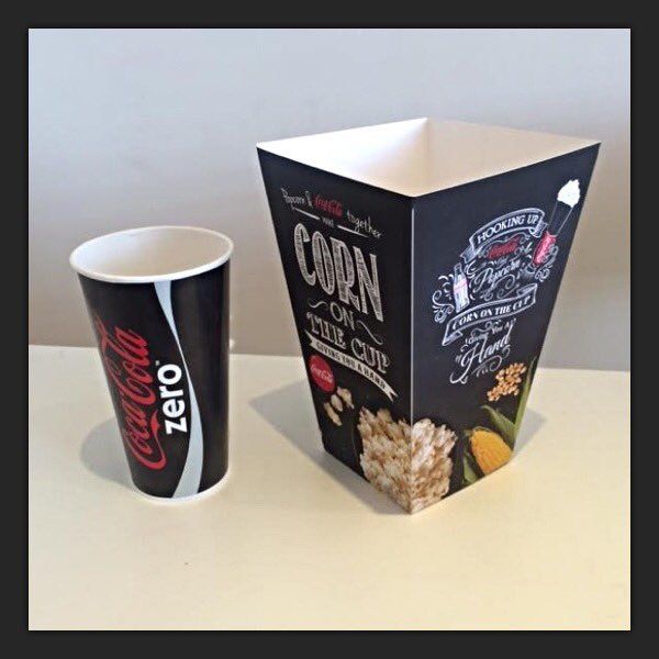 Voorbeeld Popcorn Verpakking Glassware Mugs Tableware