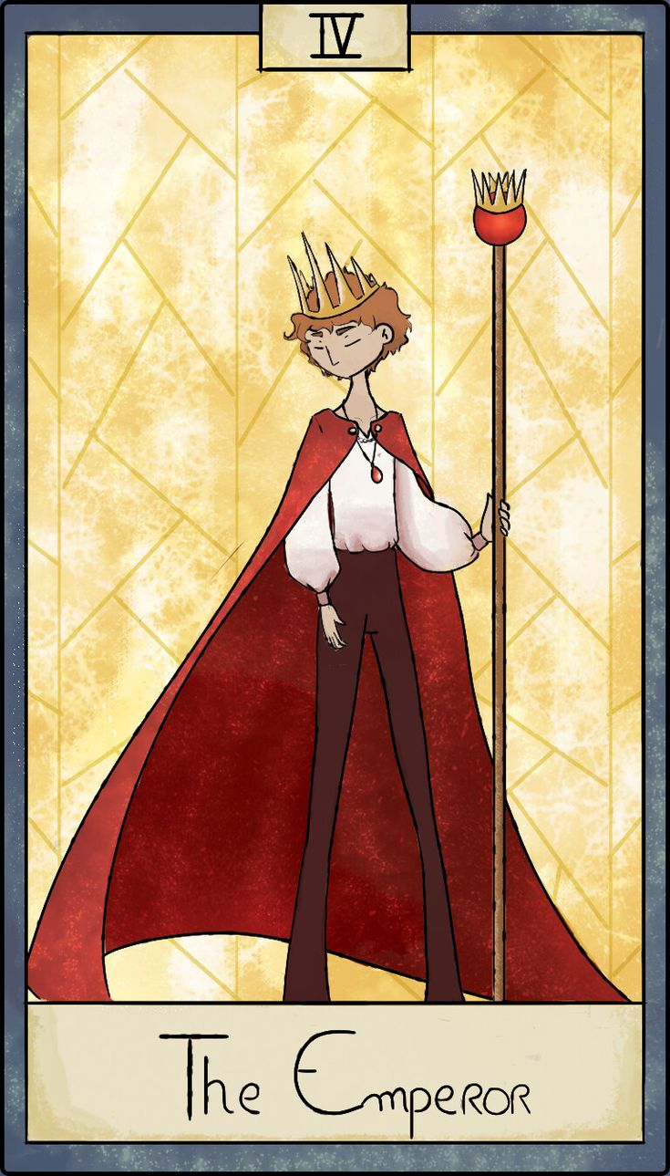 Tarot Card N°4 The Emperor The Emperor Tarot Tarot Tarot Cards
