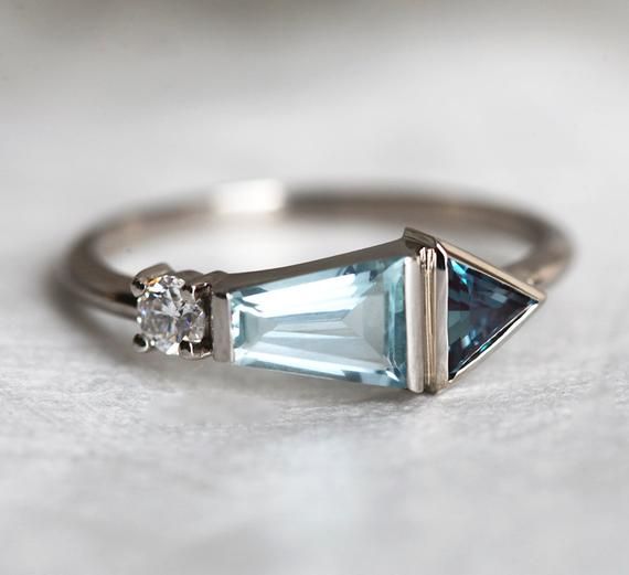 Alexandrite and aquamarine store