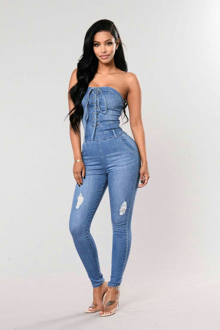 Pin By Patricio On De Mezclilla Fashion Outfits Jumpsuits For Women Womens Fashion Dresses