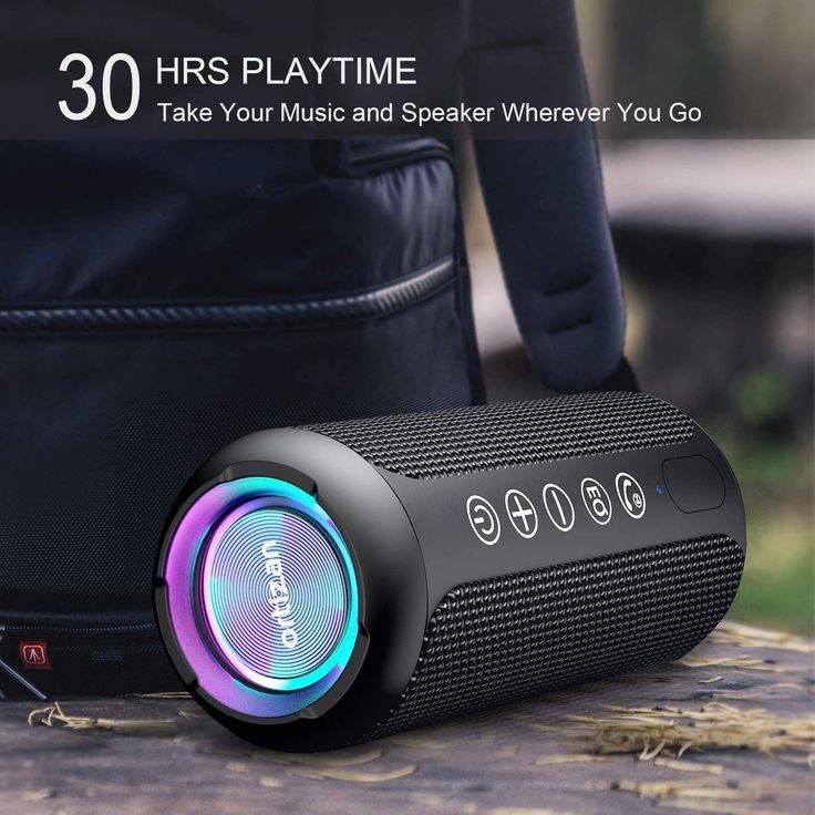 Ortizan Portable Bluetooth Speakers Ipx7 Waterproof Wireless Speaker