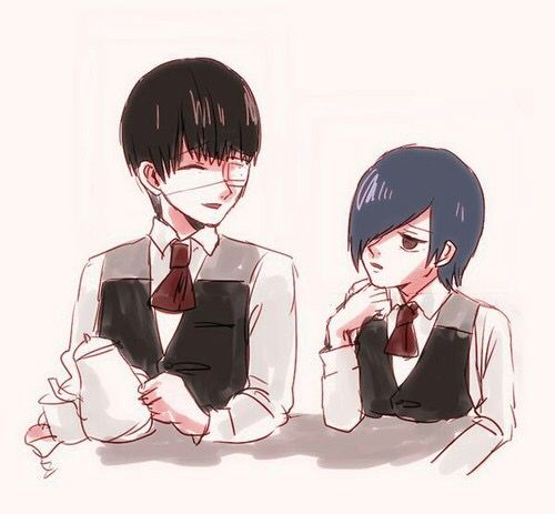 Kaneki X Touka Touken Tokyo Ghoul Kaneki Anime