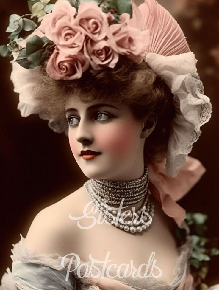 Digital Image Of A Beautiful Victorian Style Woman In Stunning Dress Etsy Vintage Hairstyles
