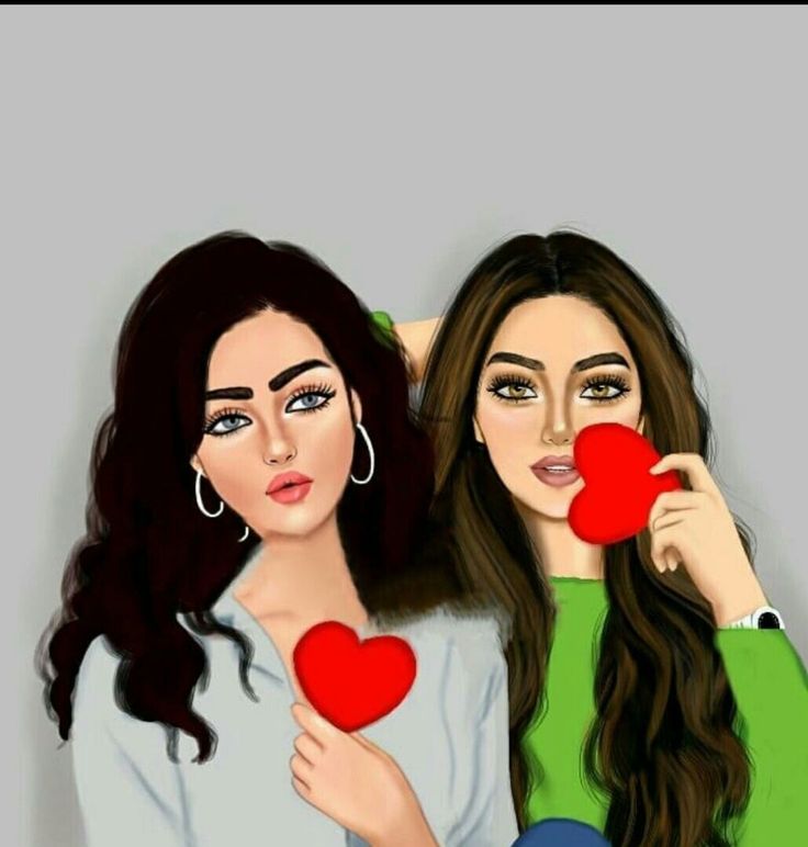 Pin By Rose On Wallpaper Cute Girl Drawing Bff Drawings Best Friend