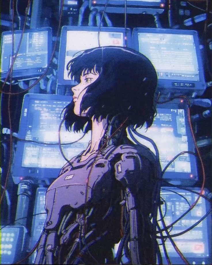 Ghost In The Shell Cyberpunk Art Robot Concept Art Surreal Art