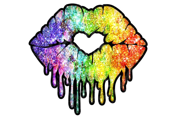 Craft Graphics Designs And Templates Free And Premium Crafts Creative Fabrica Rainbow Lips