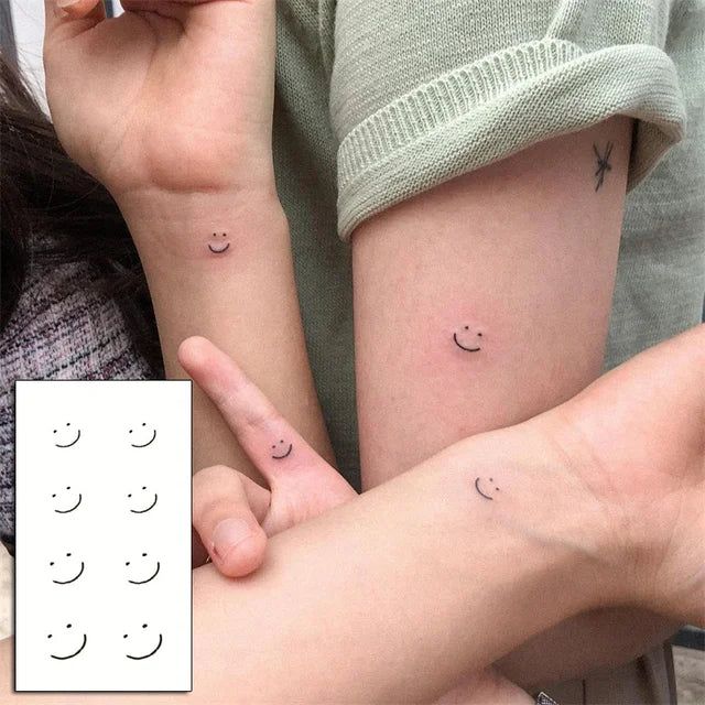 Dospita Cute Black Bear Design Waterproof Temporary Tattoo Ladies Men Body Art Fake Tattoo