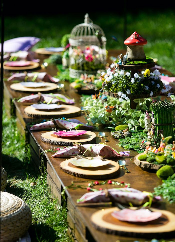 Enchanted Fairy Garden Birthday Party | Kara's Party Ideas | Fairy ... Enchanted Fairy Garden Birthday Party | Kara's Party Ideas | Fairy ...