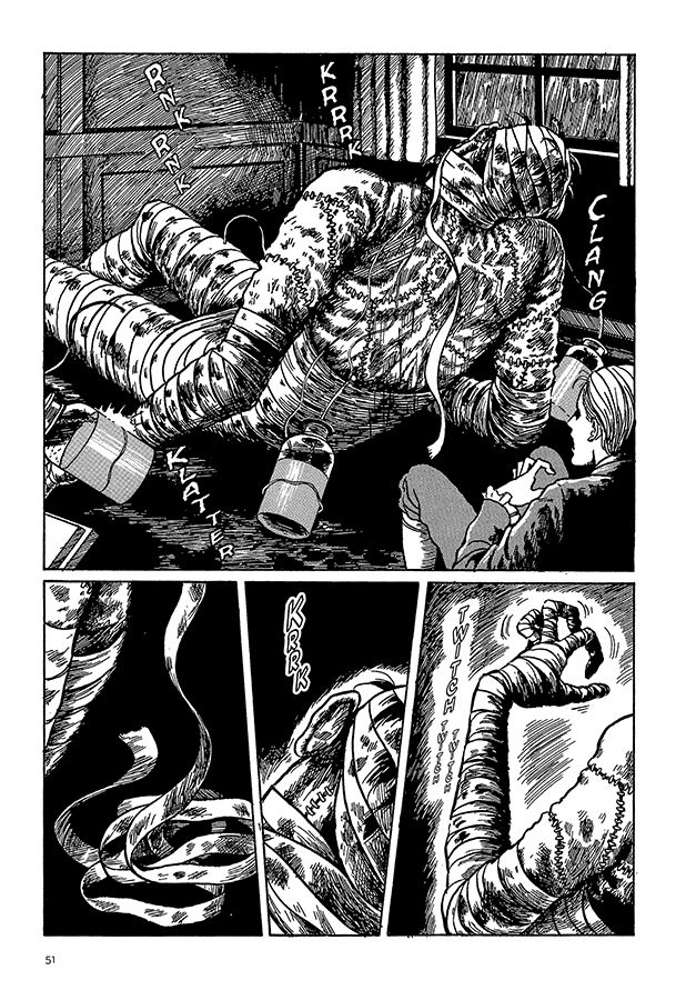 Comic Horror The Work Of Junji Ito The Comics Journal Japanese
