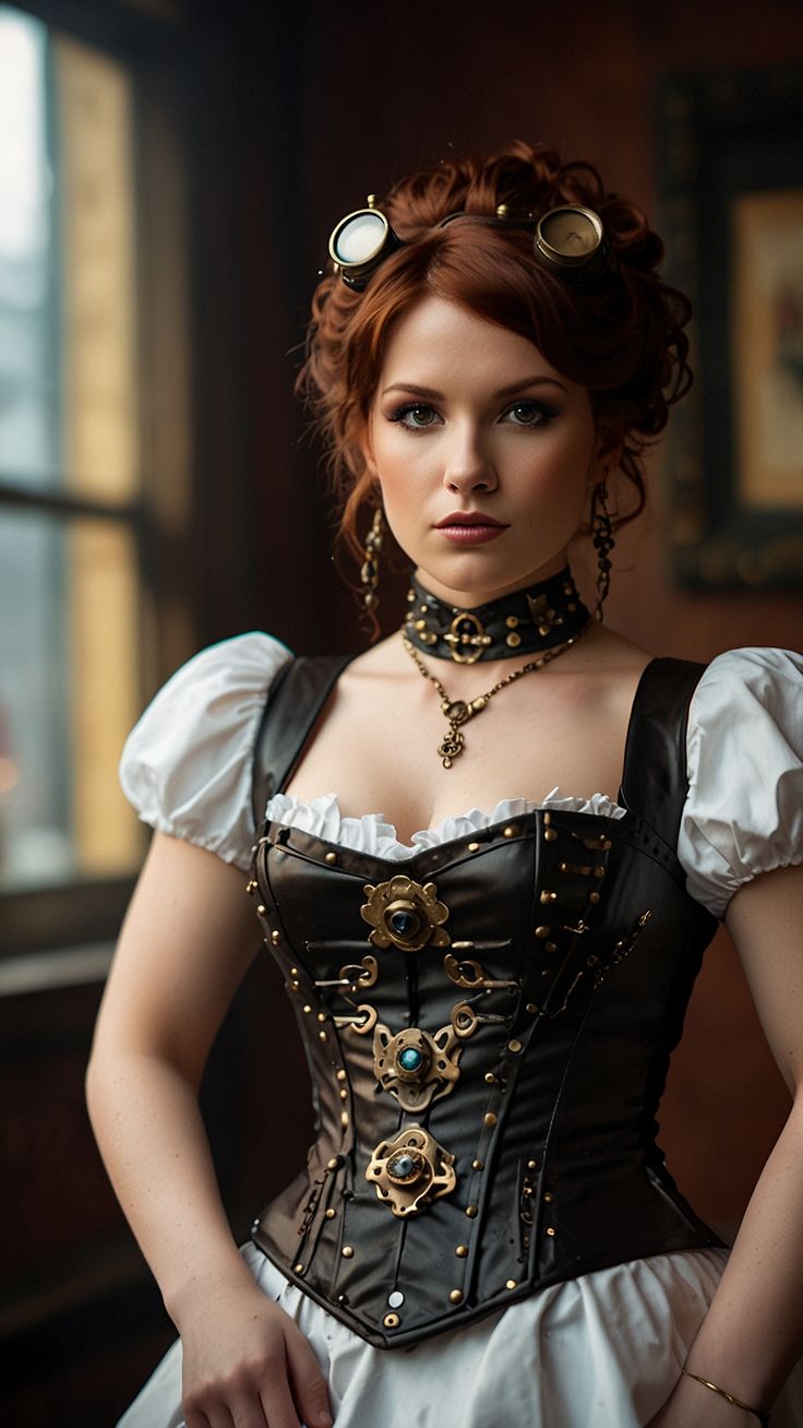 Corset Steampunk élégant Et Innovant In 2024 Steampunk Corset Steampunk Costume Steampunk Girl
