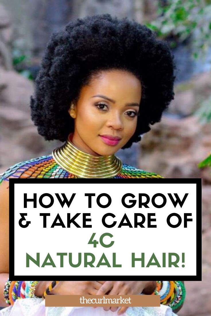 4c Natural Hair How To Take Care Of It And Watch It Grow Long How